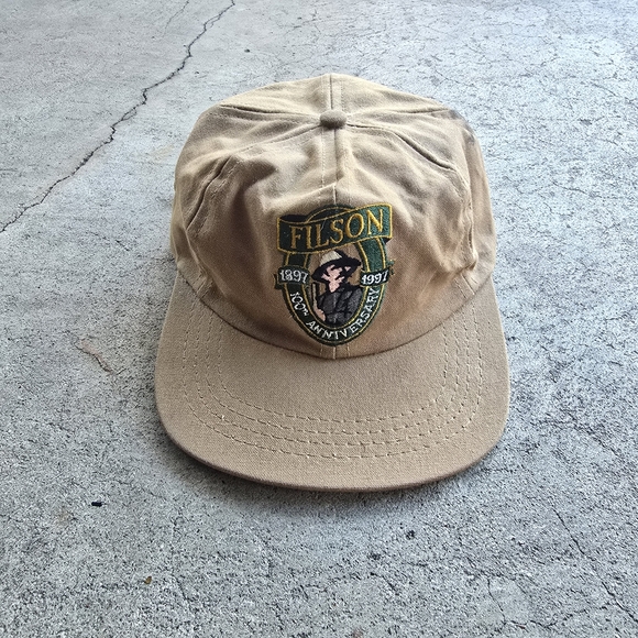 Filson | Accessories | Vintage Cc Filson Hat Cap Strap Back Tin Cloth ...